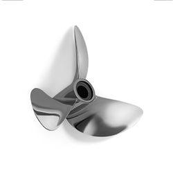 Yamaha 6E5-45976-10 Drag 14" x 22" 3-Blade Stainless Steel Propeller ...